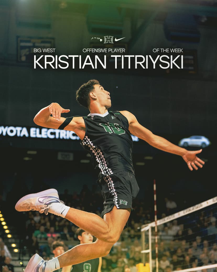 Kristian Titriyski with fourth "Best Forward of the Week" award for the ...